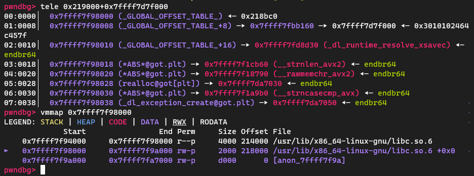 glibc GOT hijack 学习